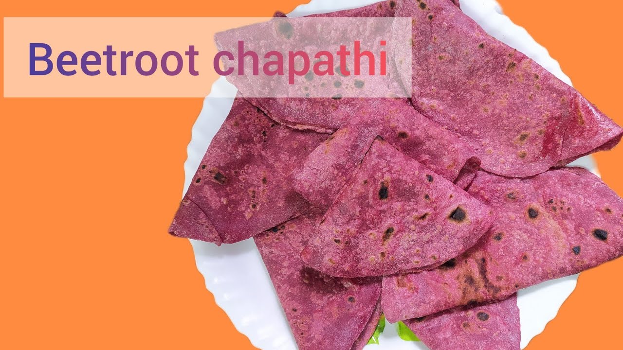 Beetroot chapathi..... Healthy diet recipe.... lunchbox recipe..... # ...
