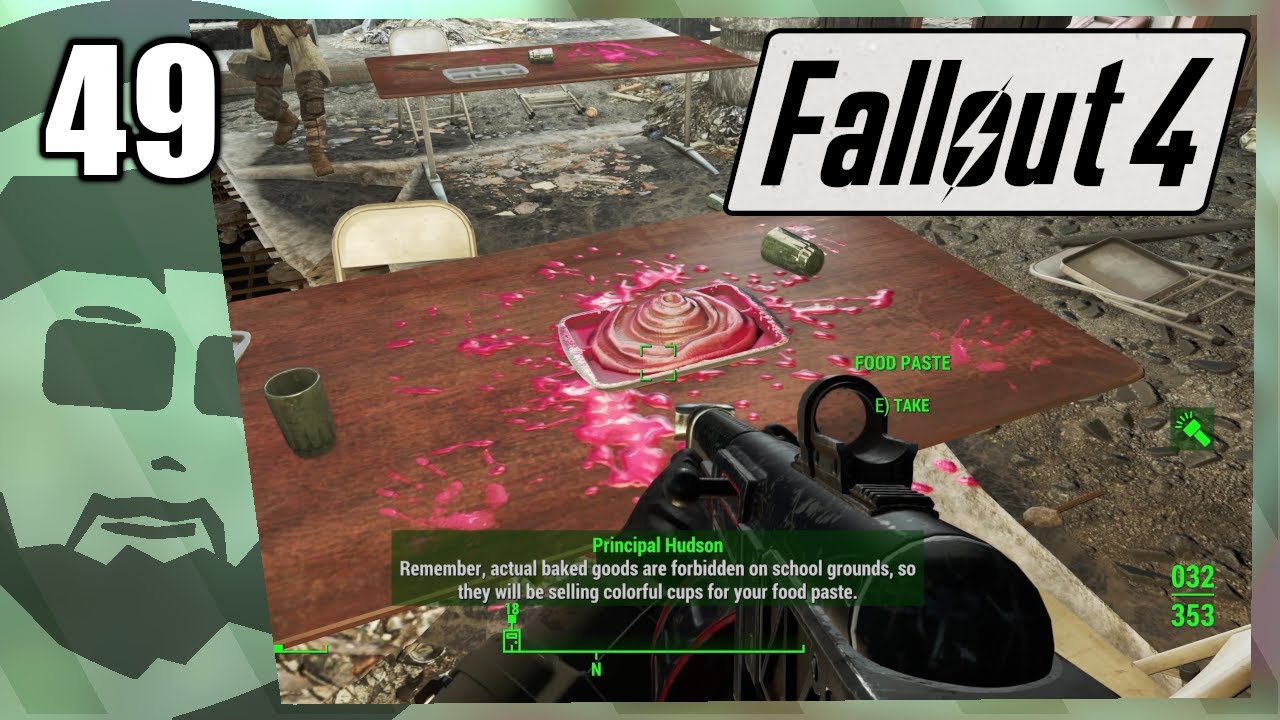 Pink paste for breakfast, lunch, dinner | Fallout 4 | Part 49 - YouTube