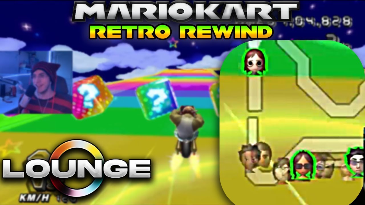 Mario Kart Wii Lounge - Steperd Throws Up - YouTube