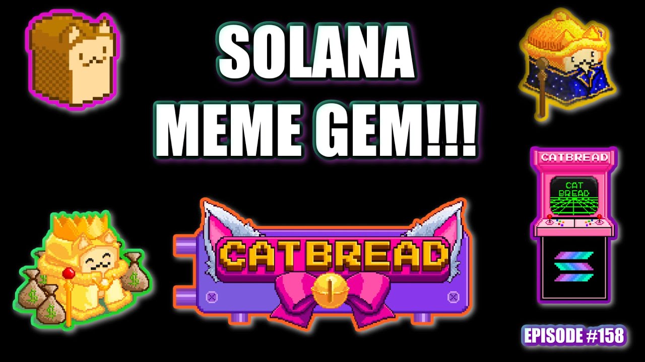 This Solana Meme GEM is Bready to Moon: Meet Catbread! - YouTube
