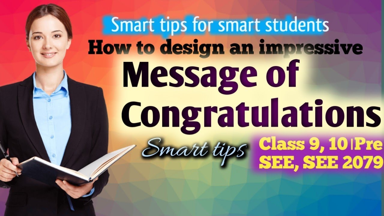 "Message of Congratulations।How to get(A+)in Eng। SEE,9,10 #(Message of ...