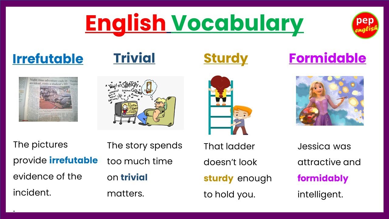 Useful English Vocabulary | English word learning | Vocabulary with ...