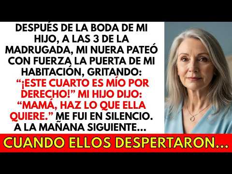 A las 3 de la madrugada, mi nuera pateó la puerta de mi habitación — y yo cancelé todo