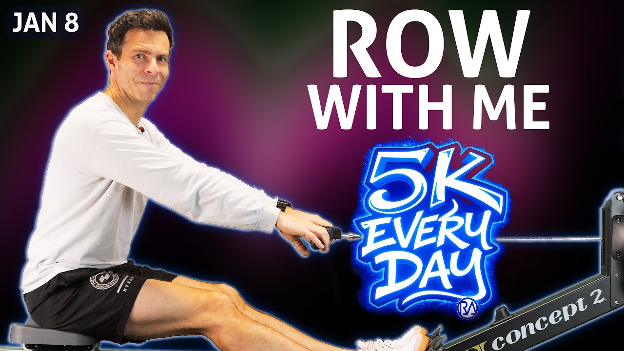 Your Pace, Your Row: Row 5K Every Day (Easy 22 Min) | RowAlong Rowing ...