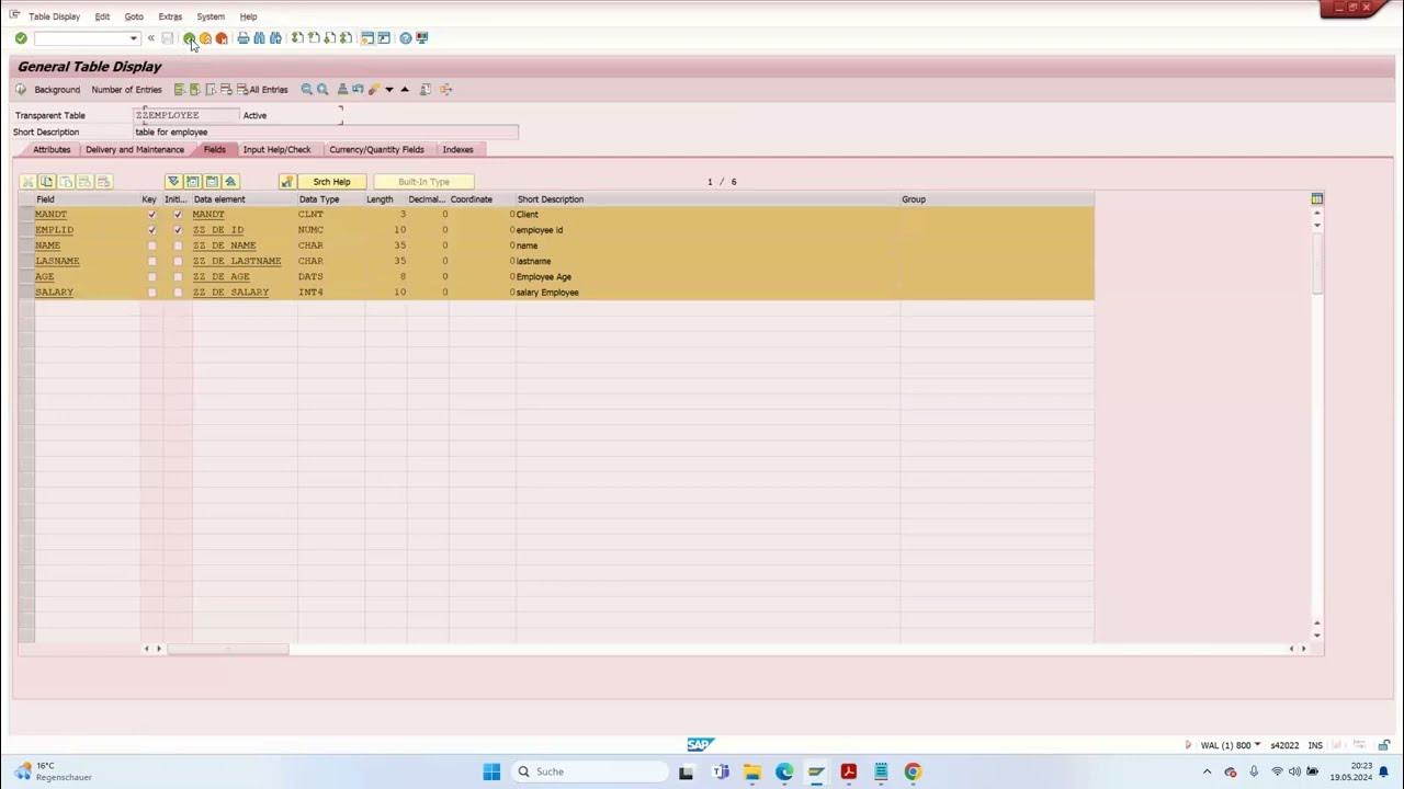 SAP ABAP OPEN SQL : مجانا الجزء الاول 1/2 SAP تسجيل الحصة الرابعة 4/5 من تعلم - YouTube
