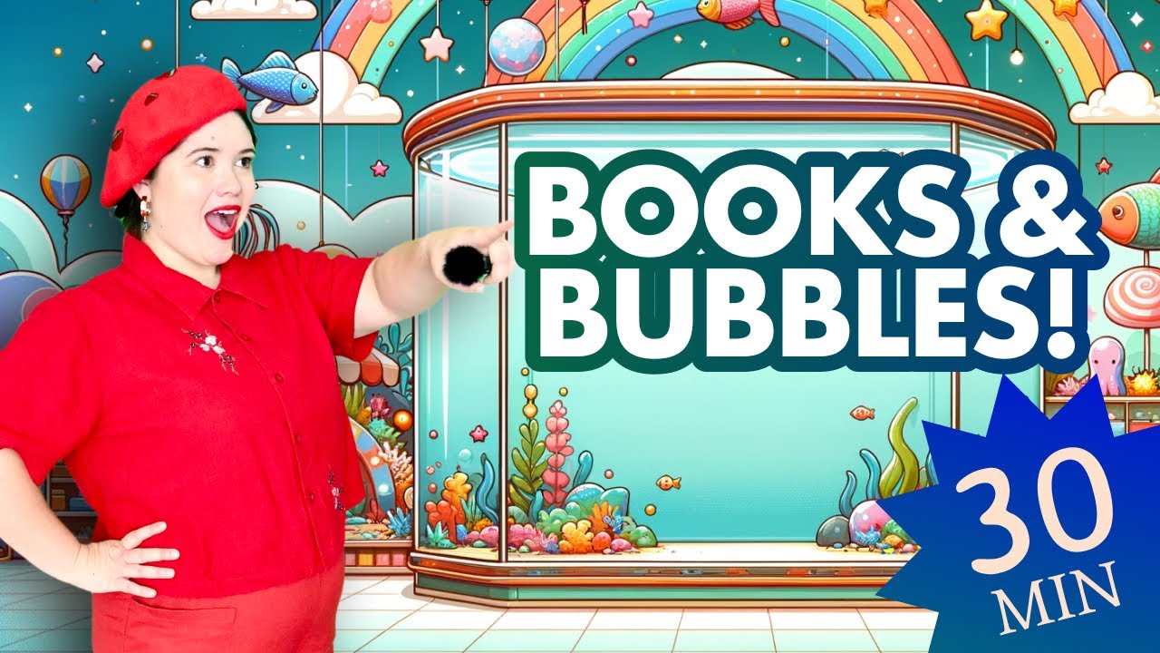 Books & Bubbles! | 30 minutes of undersea learning fun! - YouTube