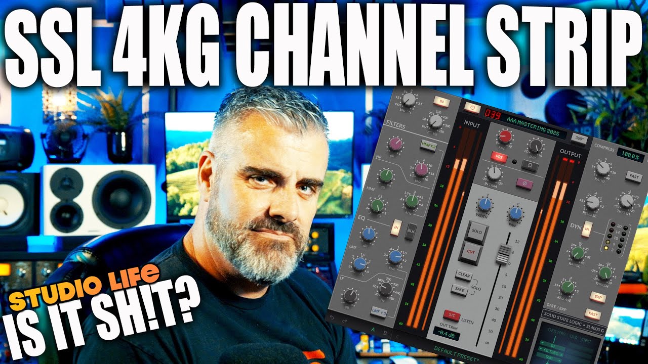 SSL 4KG CHANNEL STRIP REVIEW & TEST - YouTube