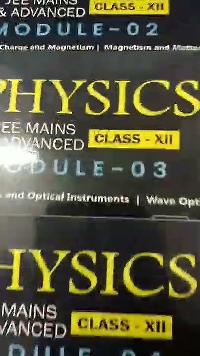 Class 12 Lakshya JEE Physics Wallah Modules Unboxing video #iitjee #jee ...