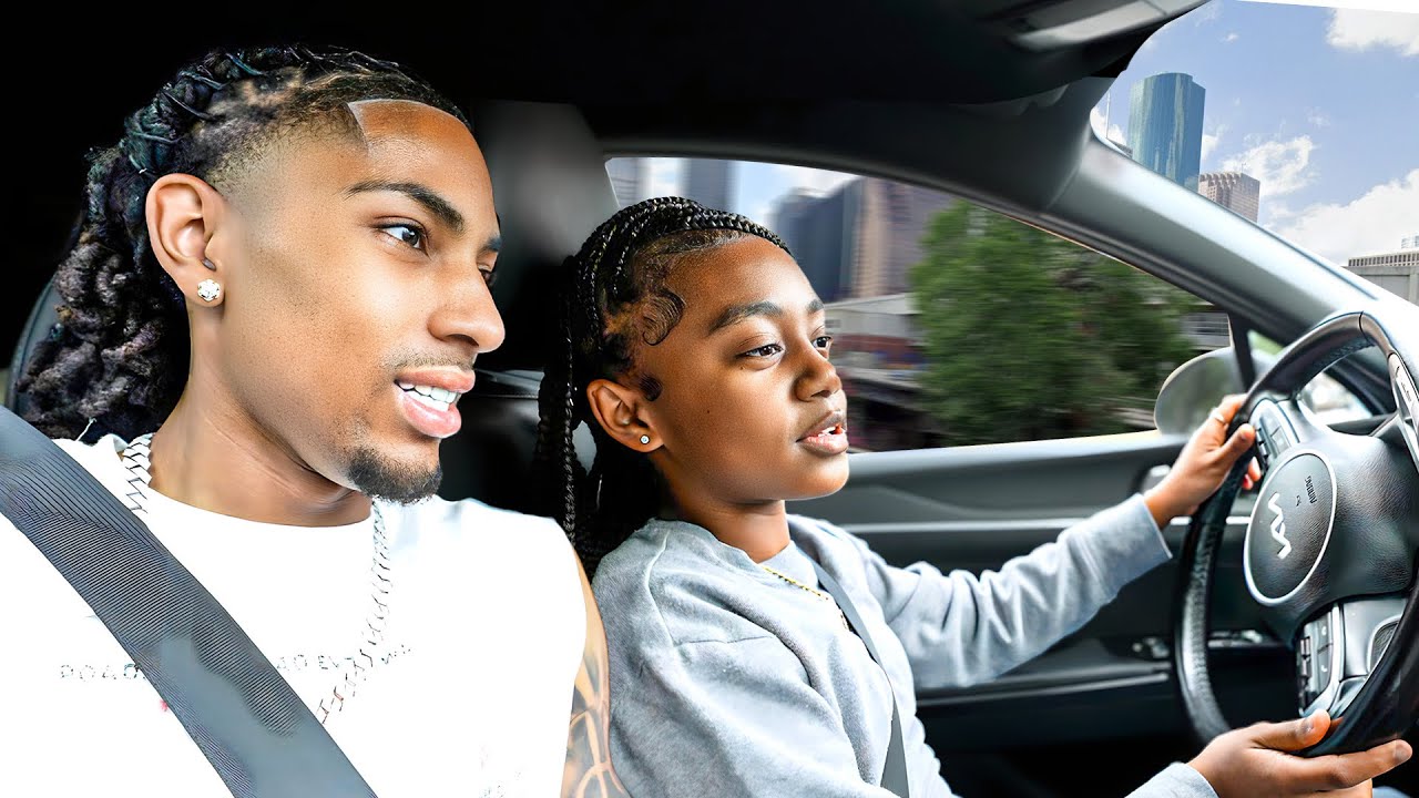 I TAUGHT MY LITTLE SIS HOW TO DRIVE… *DIDN’T END WELL* - YouTube