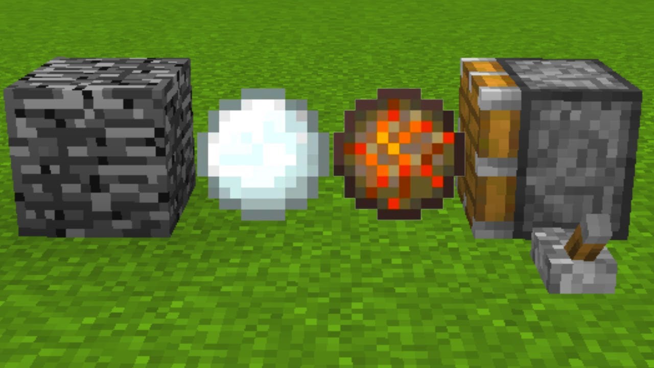snowball + fire charge = ??? - YouTube