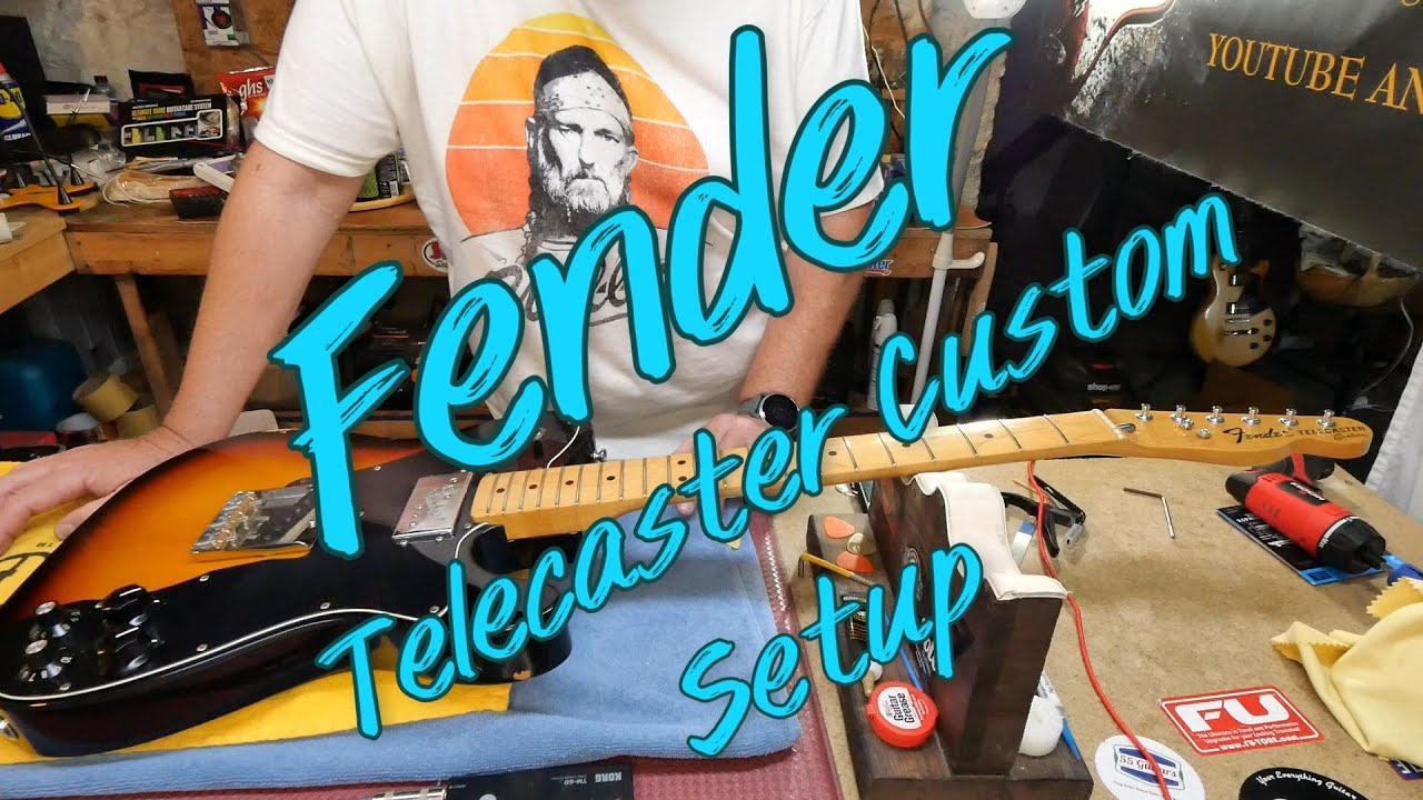 Fender Telecaster Custom Setup EP421 - YouTube