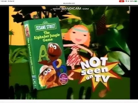 Sesame Street: The Alphabet Jungle Game Trailer (Recreation) - YouTube