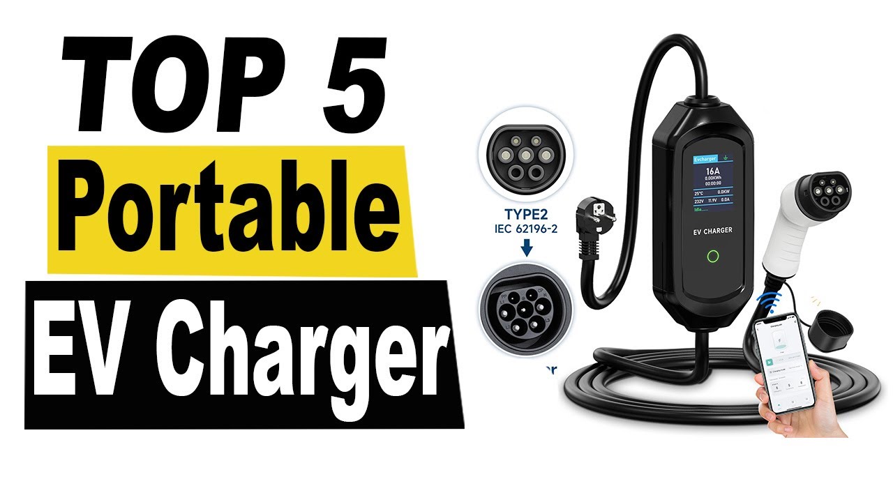 TOP 5 Best Portable EV Chargers Review 2025 - YouTube