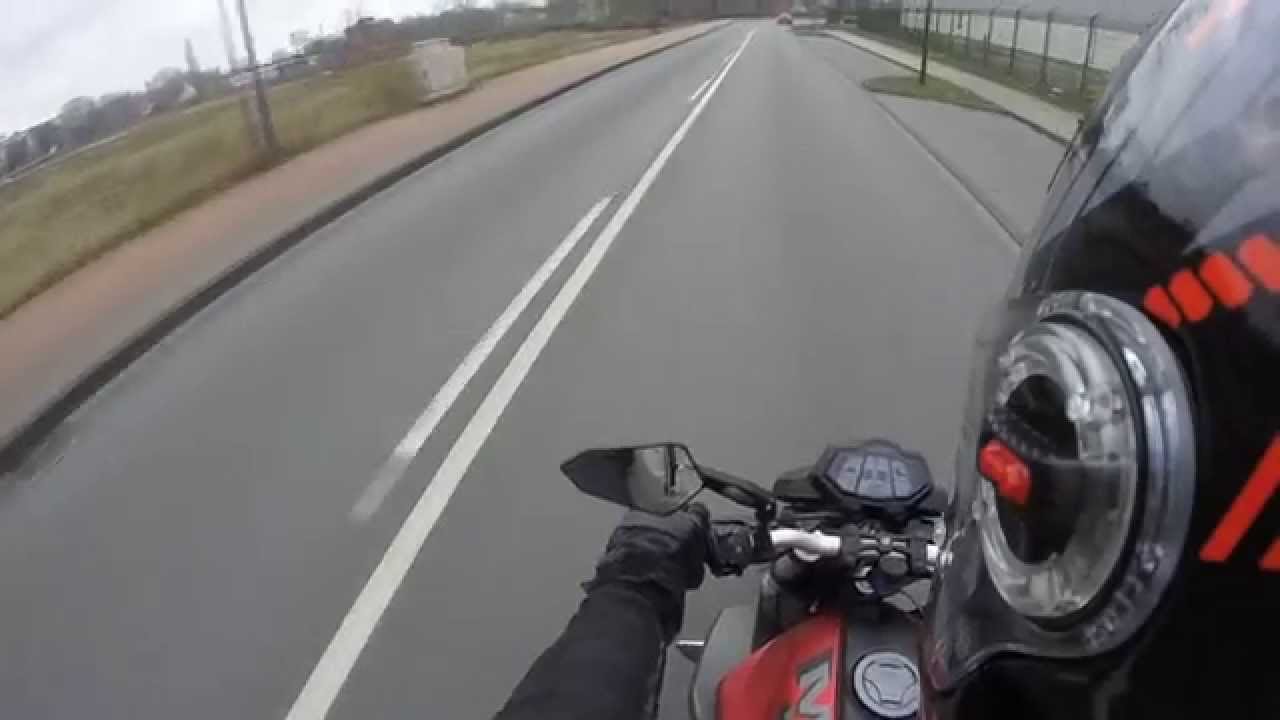 Yamaha MT-125 Red | Tagesausflug | Radical Racing GP | GoPro Hero - YouTube