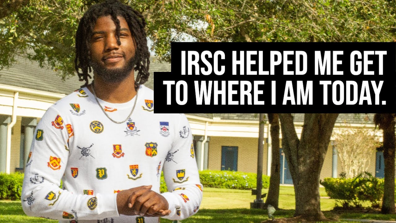 Alum shares how IRSC has helped set him up for success - YouTube