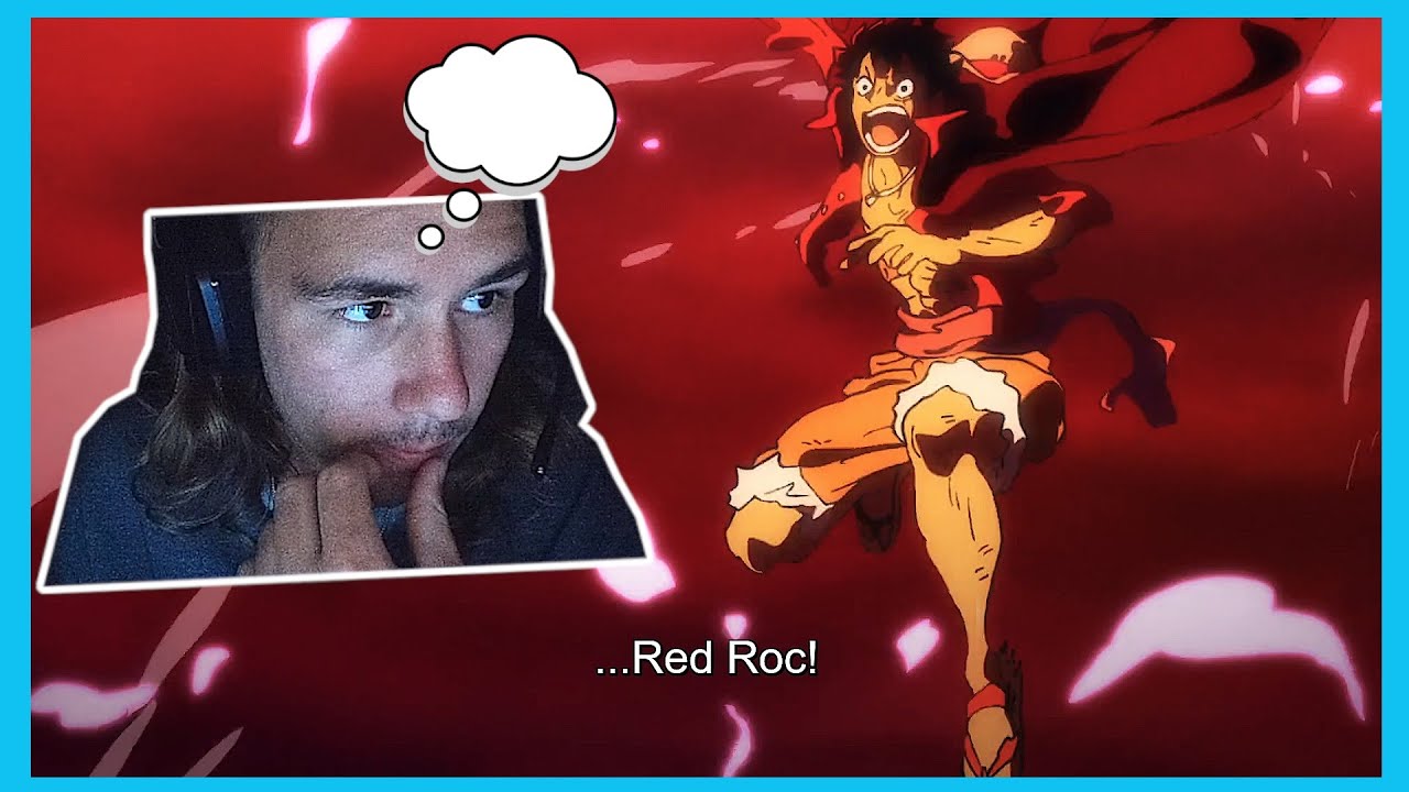 LUFFY USED RED ROC AGAIN!? ONE PIECE LATEST EPISODE REACTION - YouTube