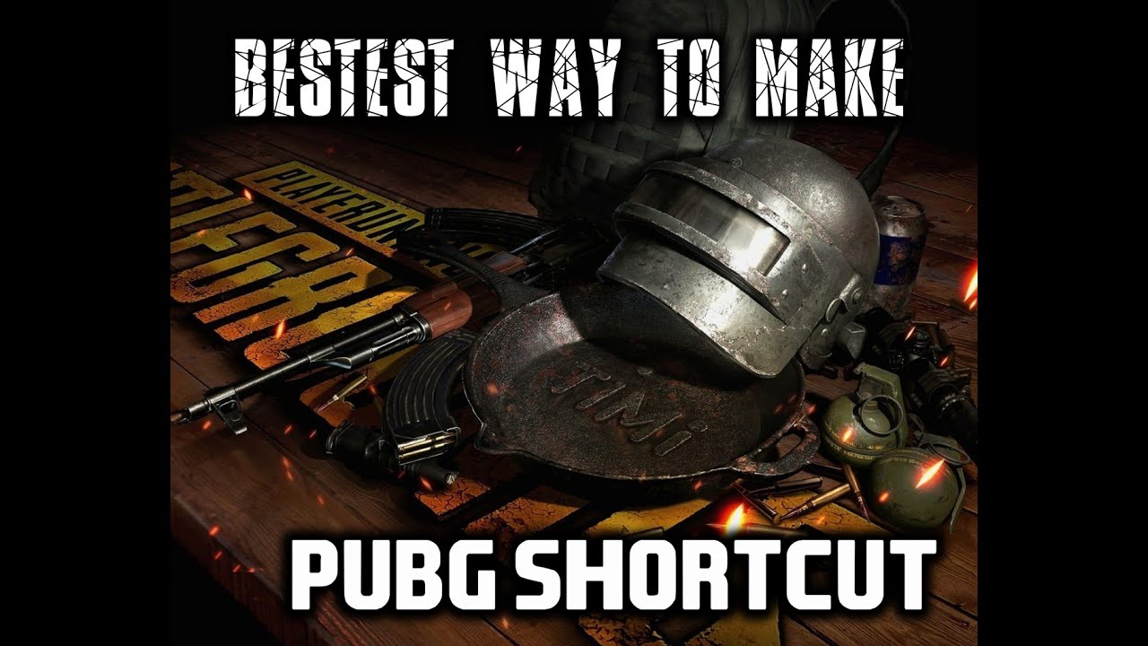 How to make a PUBG shortcut Very easy Steps - YouTube