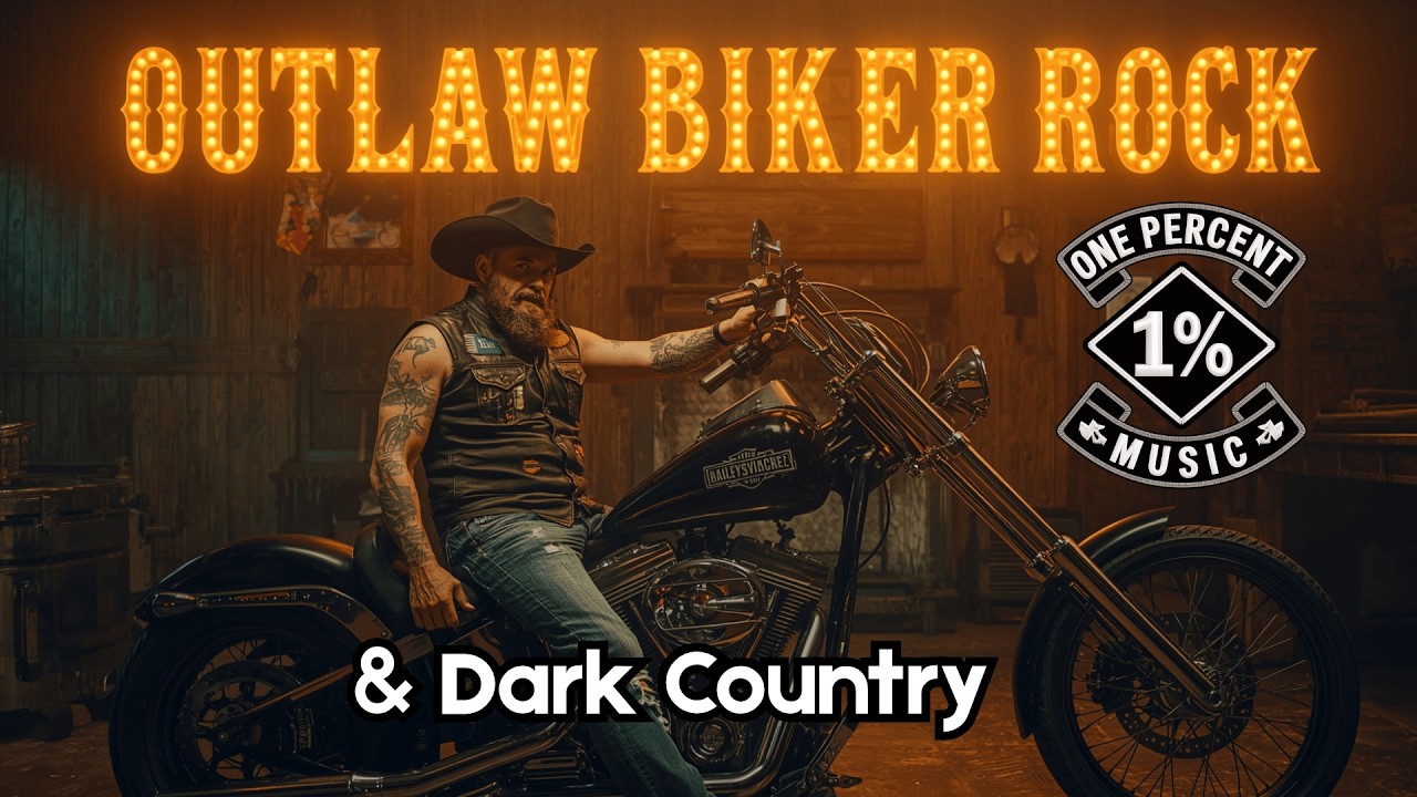 Outlaw Biker Rock & Dark Country | 1% MUSIC - YouTube