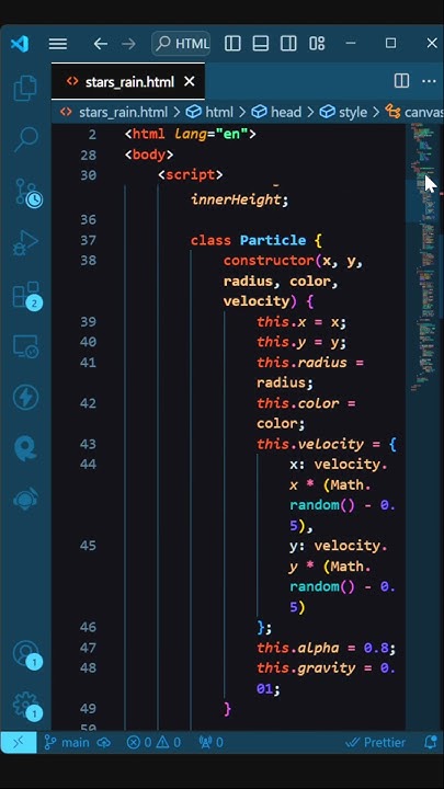 Shooting Stars Viral Css Coding Tutorial Shortsvideo Shorts Viralshorts Html Javascript
