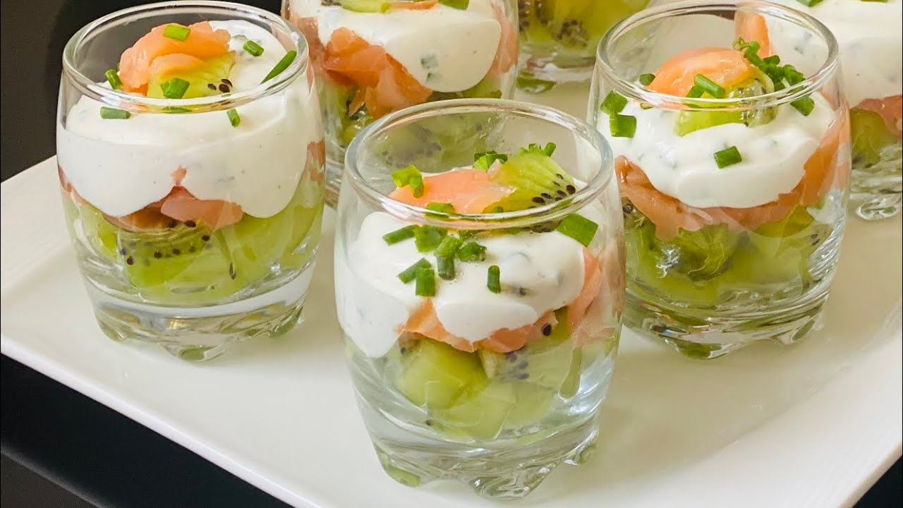 Verrines apéritive | Simple et rapide - YouTube