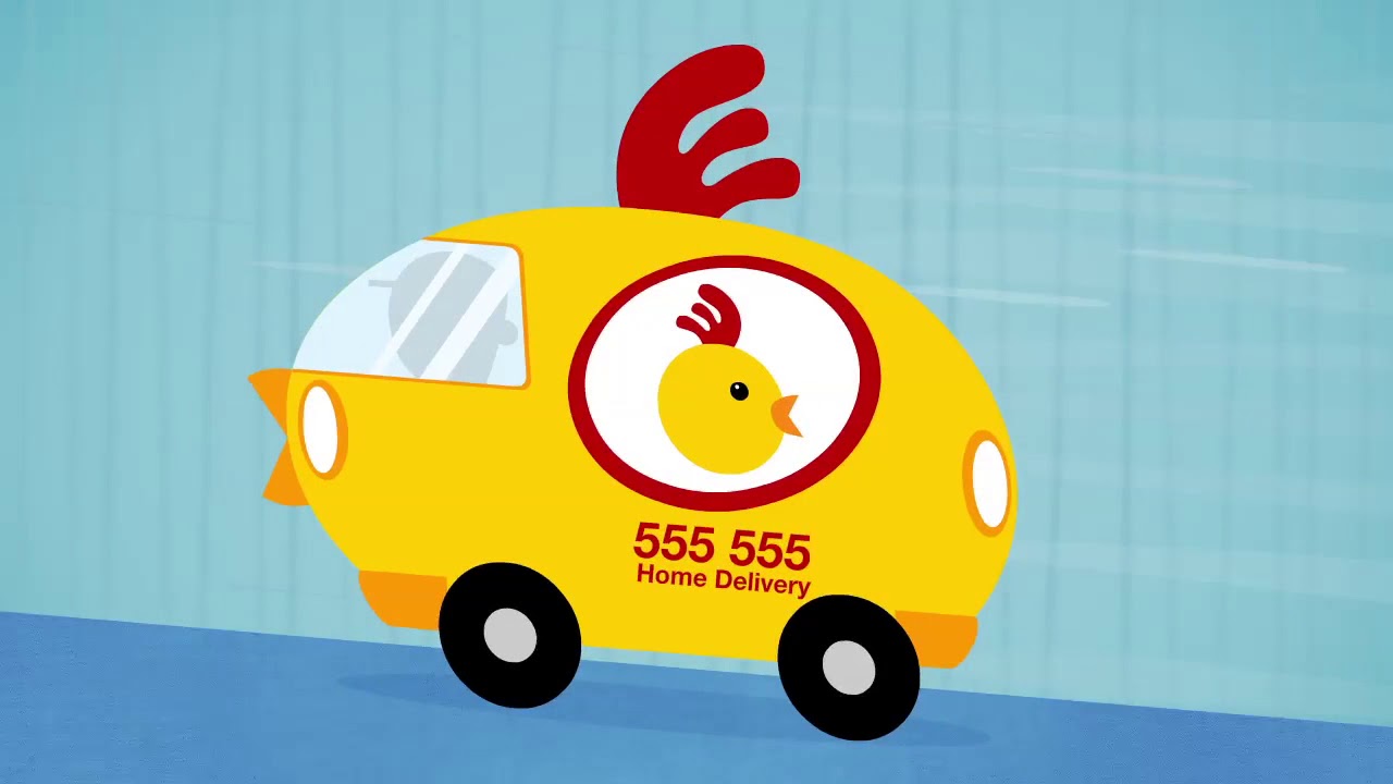 Food Box 2d Animation - YouTube