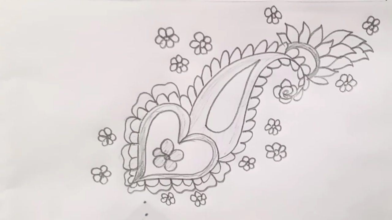 Easy mehndi design || mehndi noksha design - YouTube