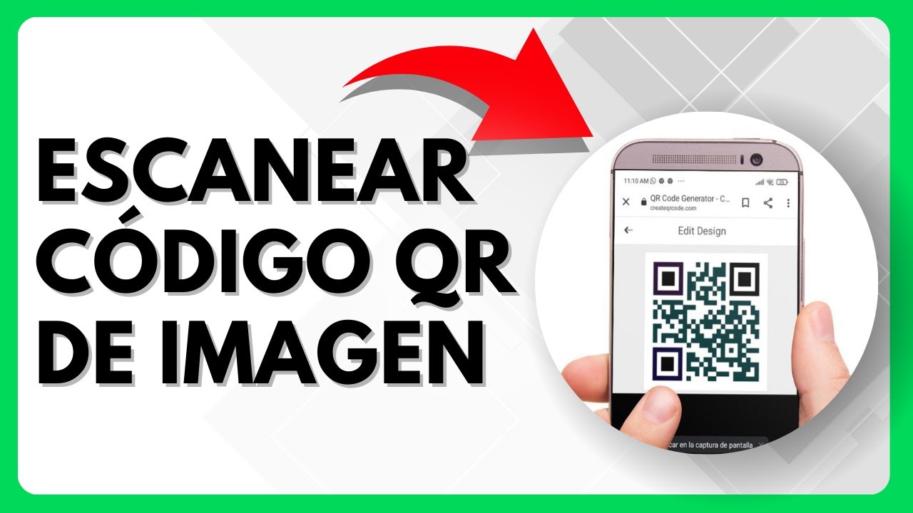 Cómo Escanear CÓDIGO QR Desde Una Imagen Y Con La Cámara Del Celular ...