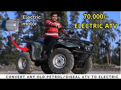 Conversion Electric ATV Kit At Lowest Price | 2WD and 4WD - YouTube