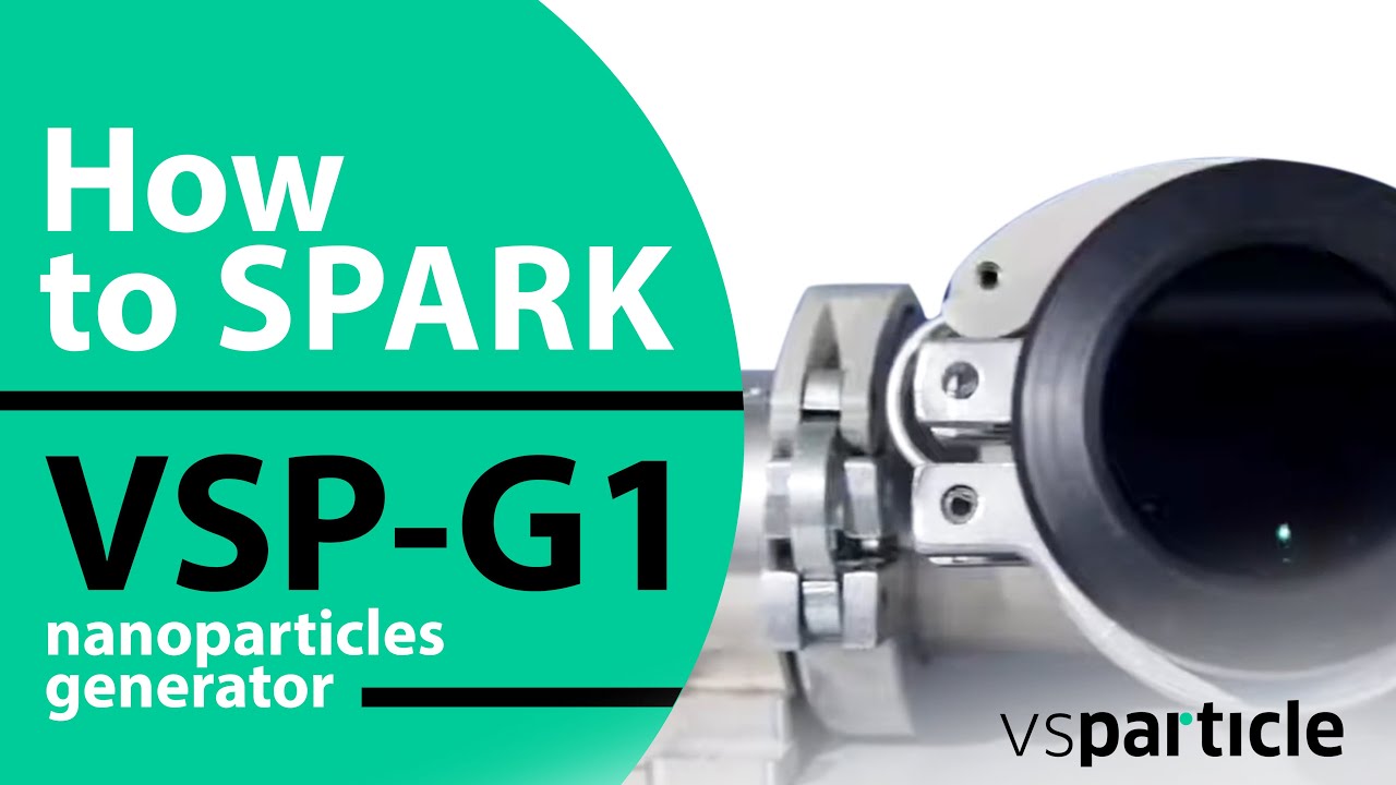 How to spark - VSP-G1 nanoparticles generator - YouTube