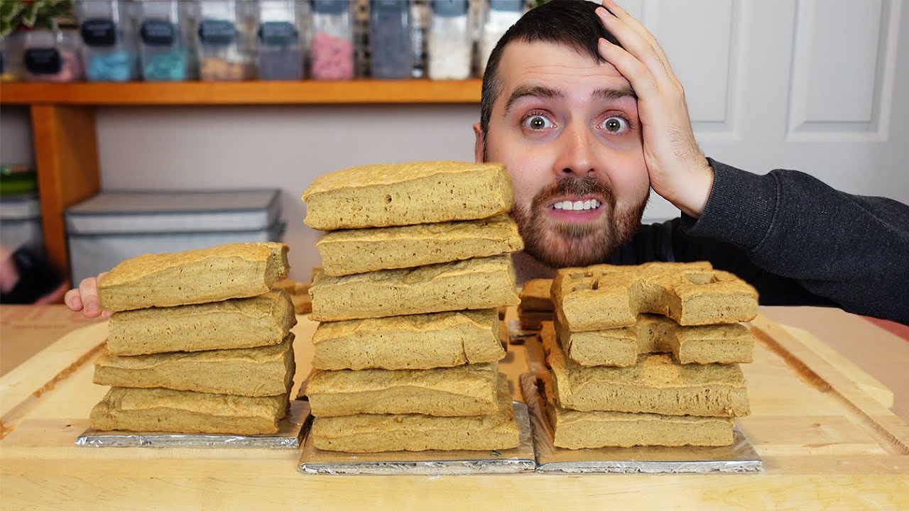 Making Buckingham Palace out of the Worst Gingerbread Recipe - YouTube