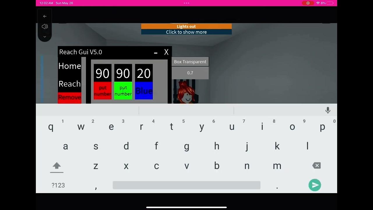 Roblox Fe Script Showcase (Reach GUI V5.0) - YouTube