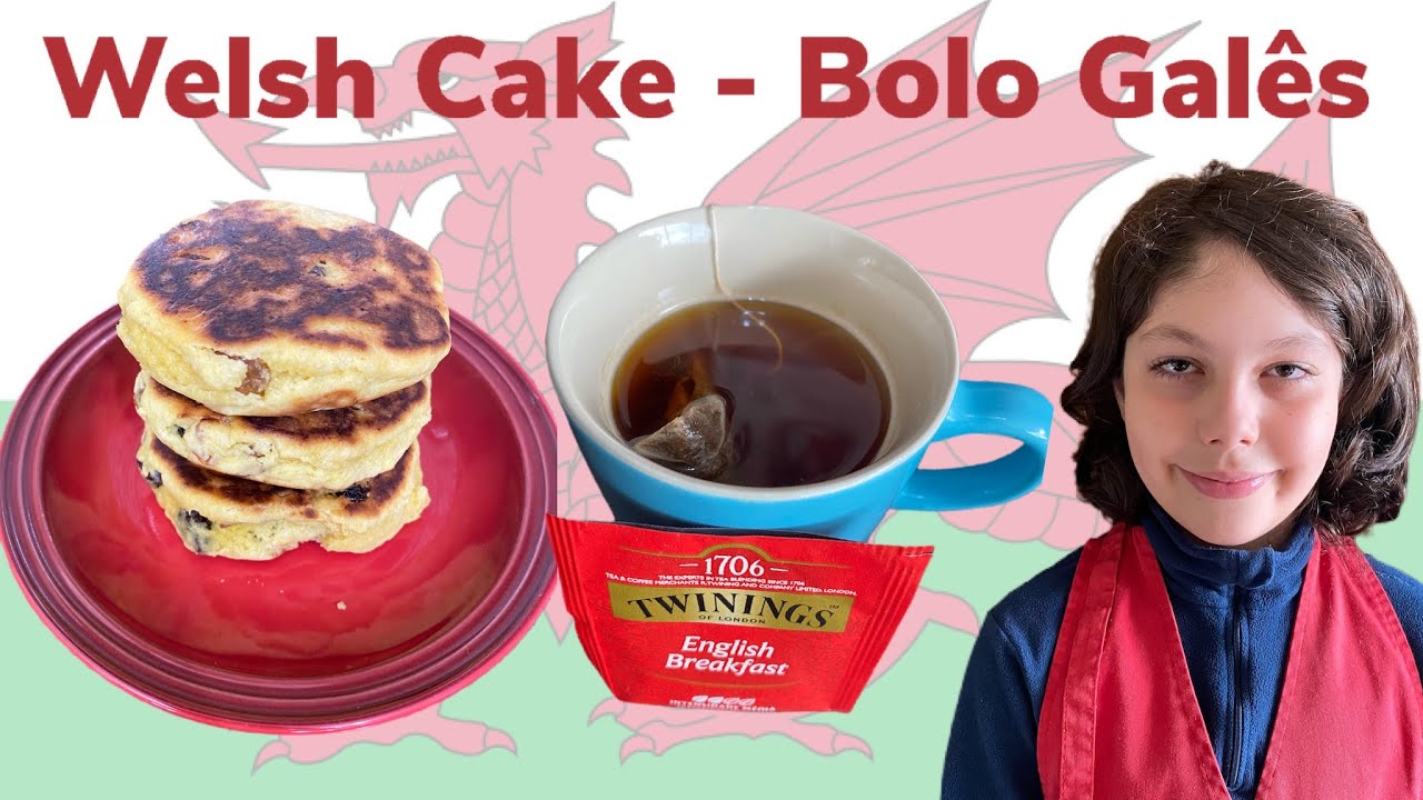 Welsh Cake Bolo Galês Café da Manhã Típico País de Gales - Chá Inglês ...
