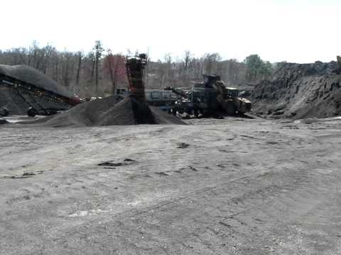 Asphalt Crushing and Screening - YouTube