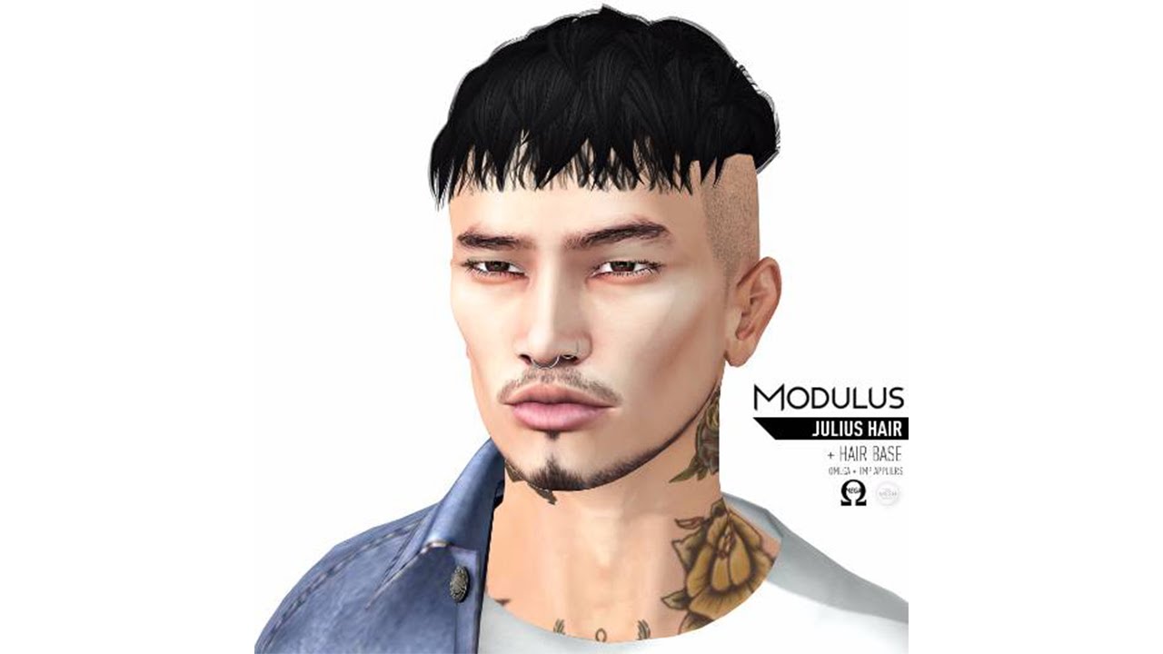 Second Life - Modulus - Julius Hair & Hair Base Combo - TMD Event - YouTube