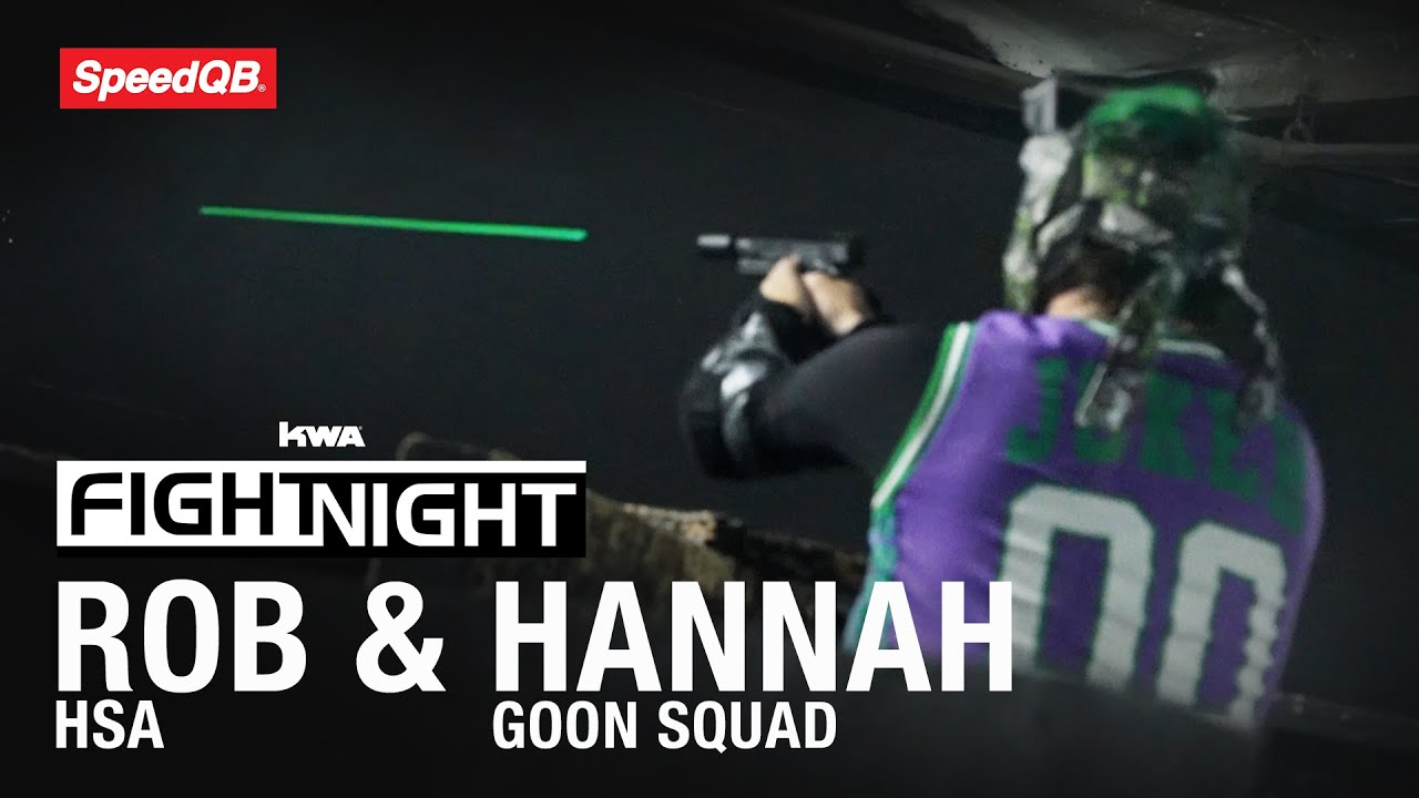 Rob (HSA) and Hannah (Goon Squad) - KWA Fight Night | SpeedQB Spotlight ...