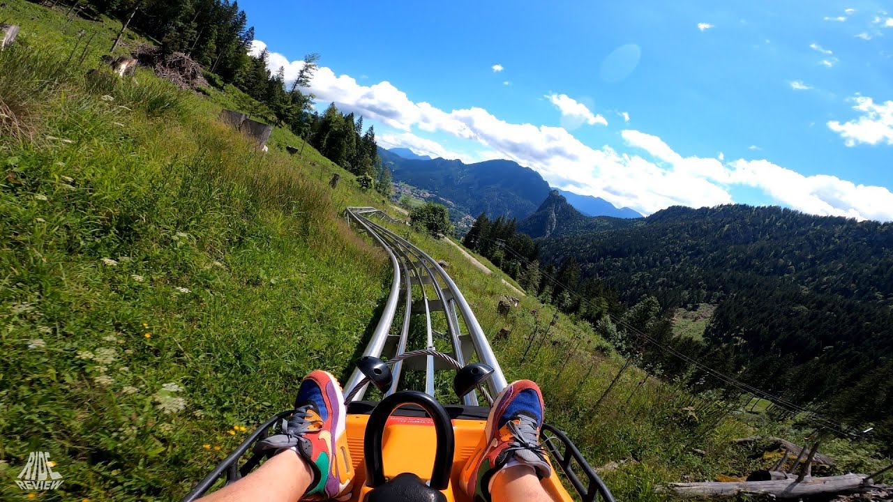 Kolbensattel - Alpine Coaster- Onride - Wiegand - 2.460,0 m Track - YouTube