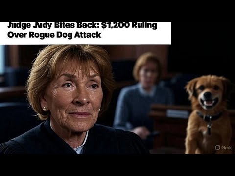 Judge Judy Bites Back: $1,200 Ruling Over Rogue Dog Attack - YouTube