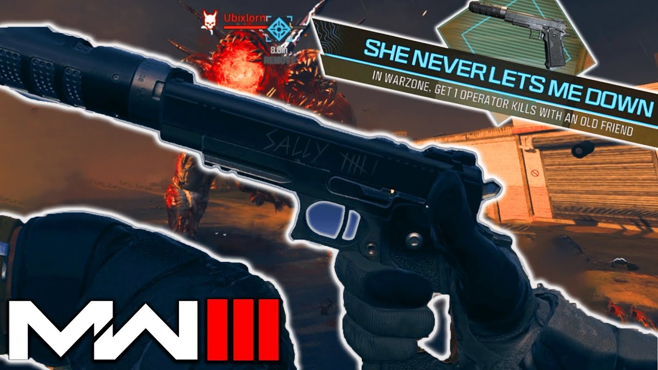 Unlocking The RARE Mustang & Sally Weapon in MW3 Zombies! (Easy ...