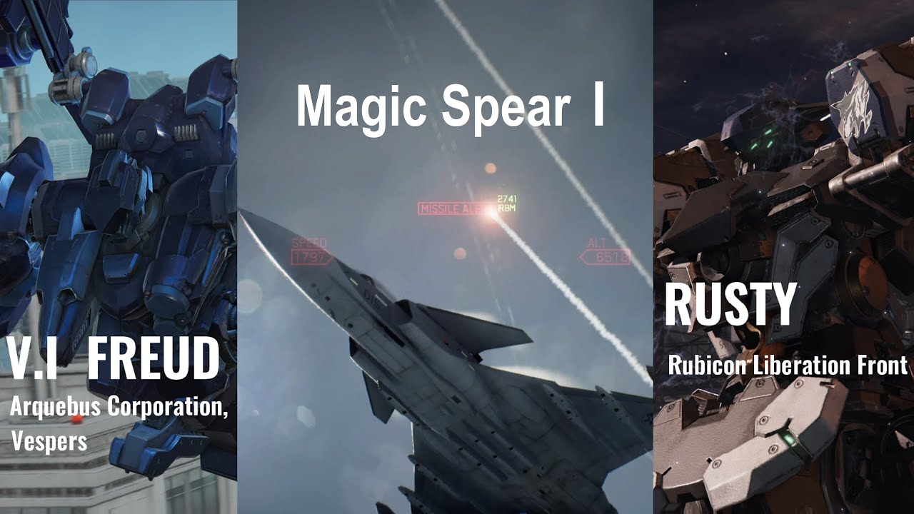 Armored Core VI but it's Magic Spear I [AC6] × [Ace Combat 7] - YouTube