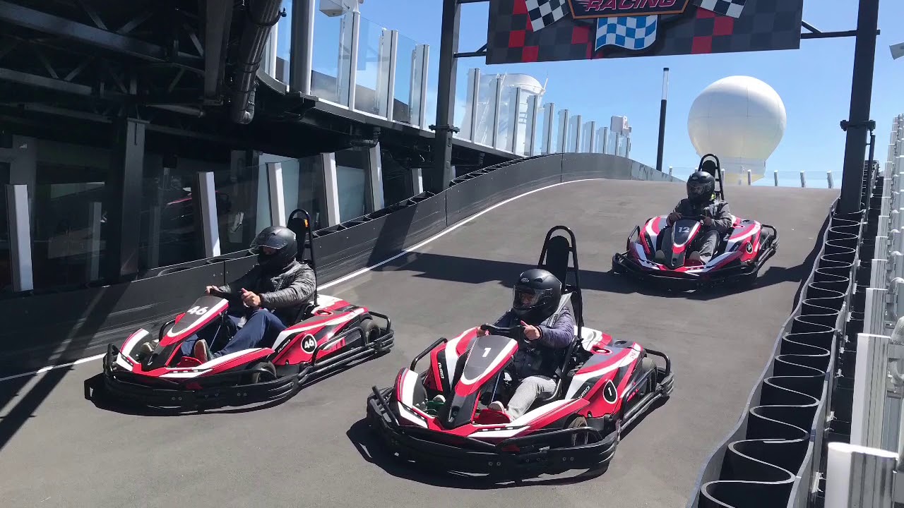 NCL Bliss Race Track - YouTube