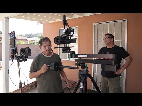 9. SOLUTIONS C-Pan Arm A Jib/Slider Hybrid Unboxing, Setting Up and In Production