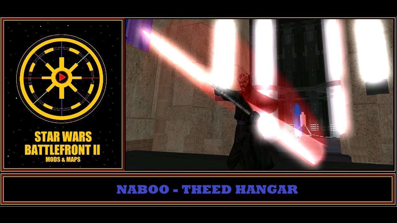 Star Wars Battlefront 2 Mods & Maps: Naboo - Theed Hangar (Episode 1 ...