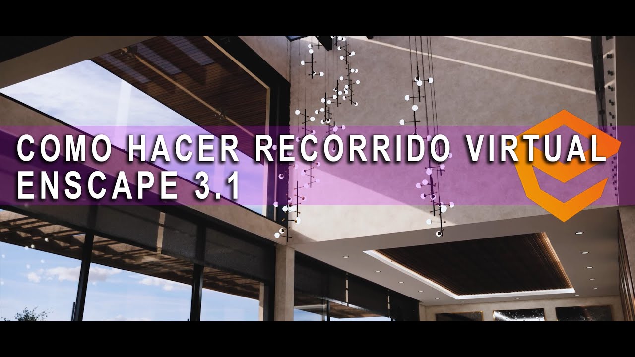 HACER UN RECORRIDO VIRTUAL CON ENSCAPE 3.1 - YouTube