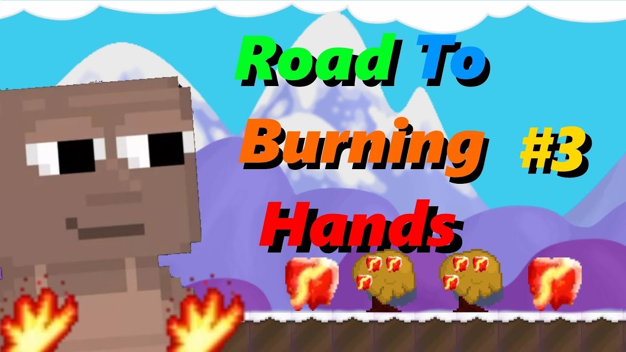 Growtopia | Road To Burning Hands #3 | Lava, Lava, Lava - YouTube