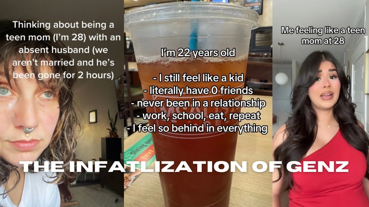 the infantilization of genz - YouTube