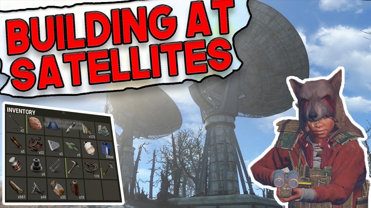 Building At Satellites is AWESOME!! | Rust SOLO SURVIVAL Gameplay - YouTube