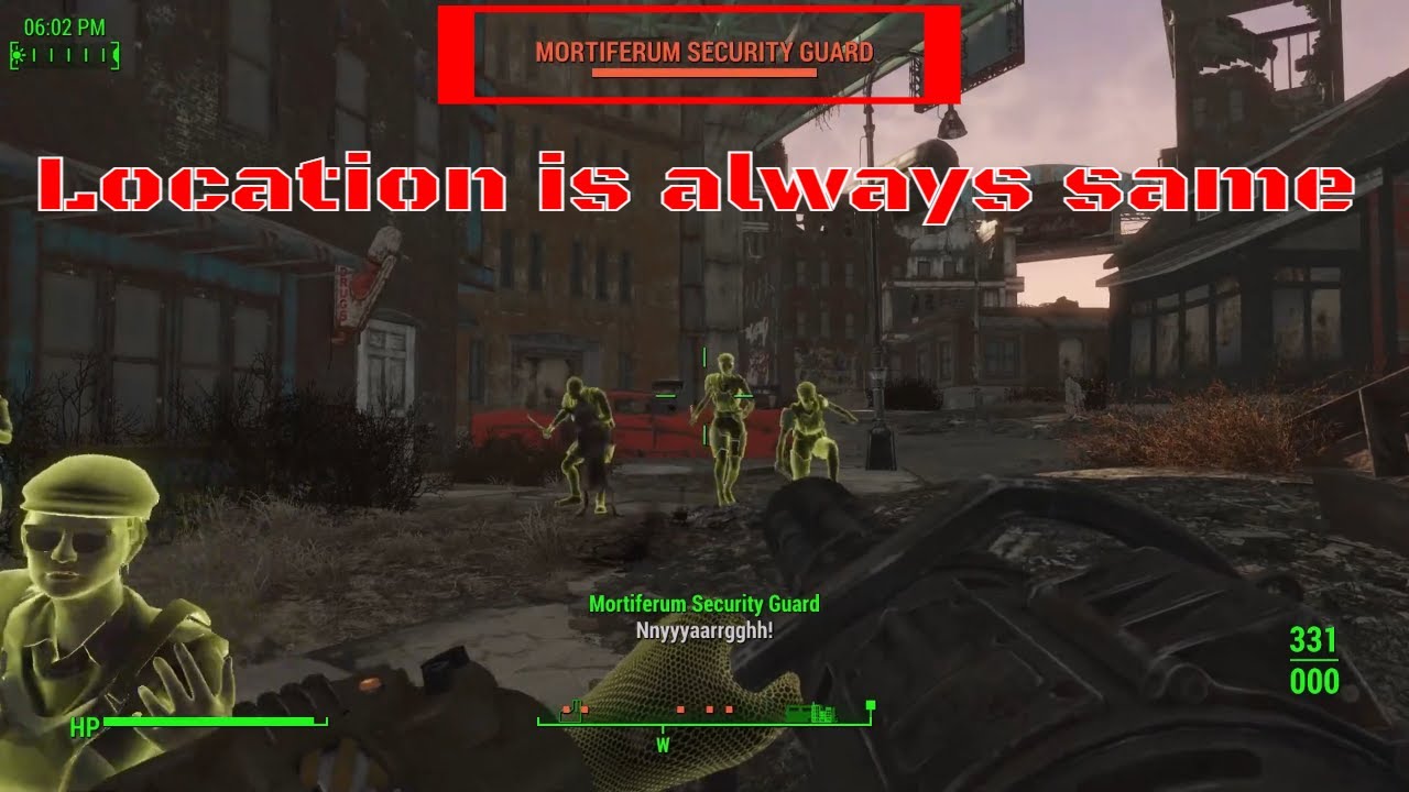 Fallout 4 / Mortiferum Vampire Location - YouTube