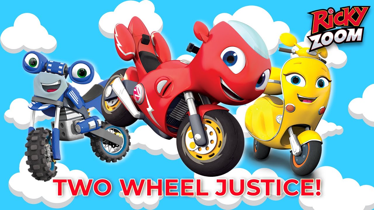 ⚡ Ricky Zoom ⚡| Two Wheel Justice! | New Compilation | Cartoons for ...