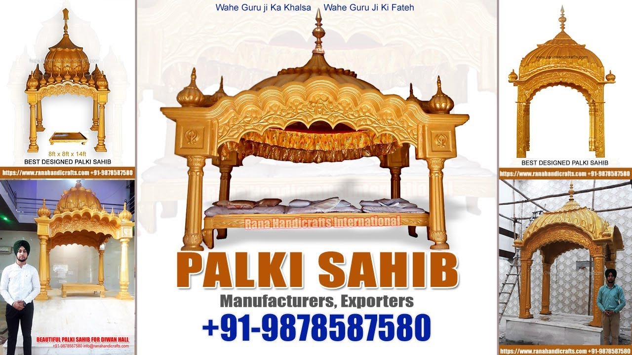 Palki Sahib Designs by the Leading Manufacturer and Exporter - 91 ...