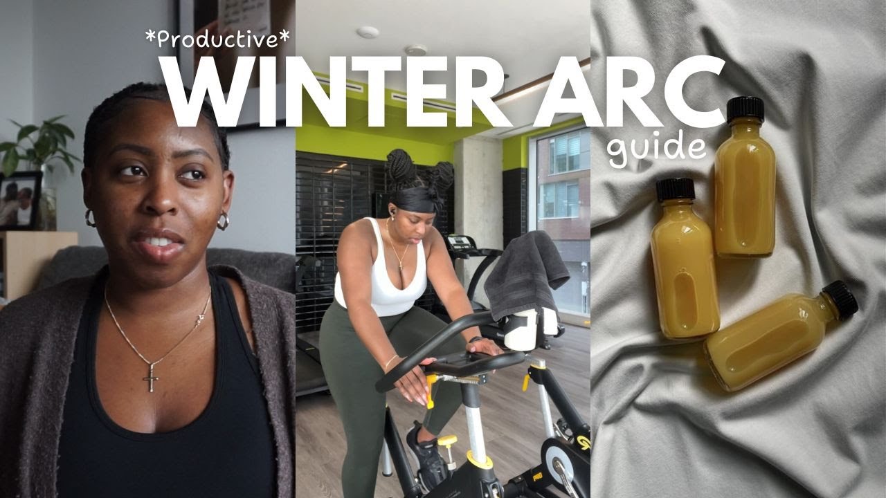 Winter Arc Vlog | Productive routine to create healthy habits and level ...